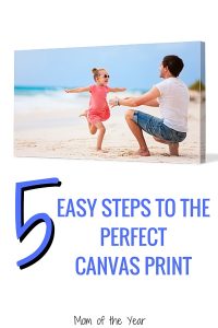 The Easy Way to Make Canvas Prints - The Mom of the Year