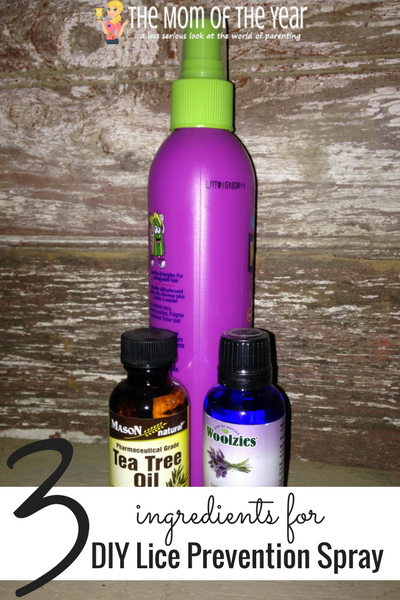 Natural Diy Lice Prevention Spray The Mom Of The Year