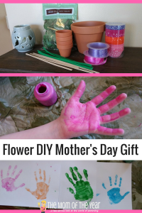 Flower DIY Mother's Day Gifts - The Mom of the Year