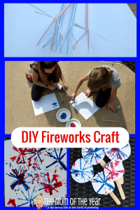 DIY Kids Fireworks Display - The Mom of the Year