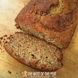 Snickerdoodle Quick Bread - The Mom of the Year