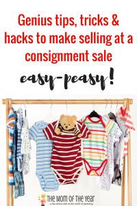 Tips, Tricks and Hacks for Selling at a Consignment Sale - The Mom of ...