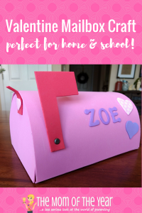 Valentine Mailbox Project for Sibling Kindness - The Mom of the Year