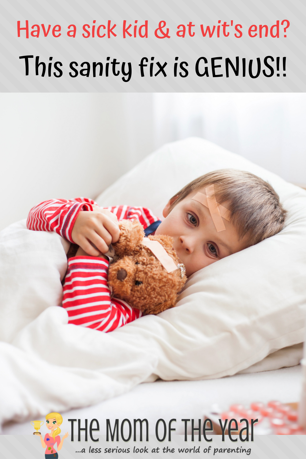 The Most Genius Sick Kid Hack You'll Ever Find - The Mom of the Year