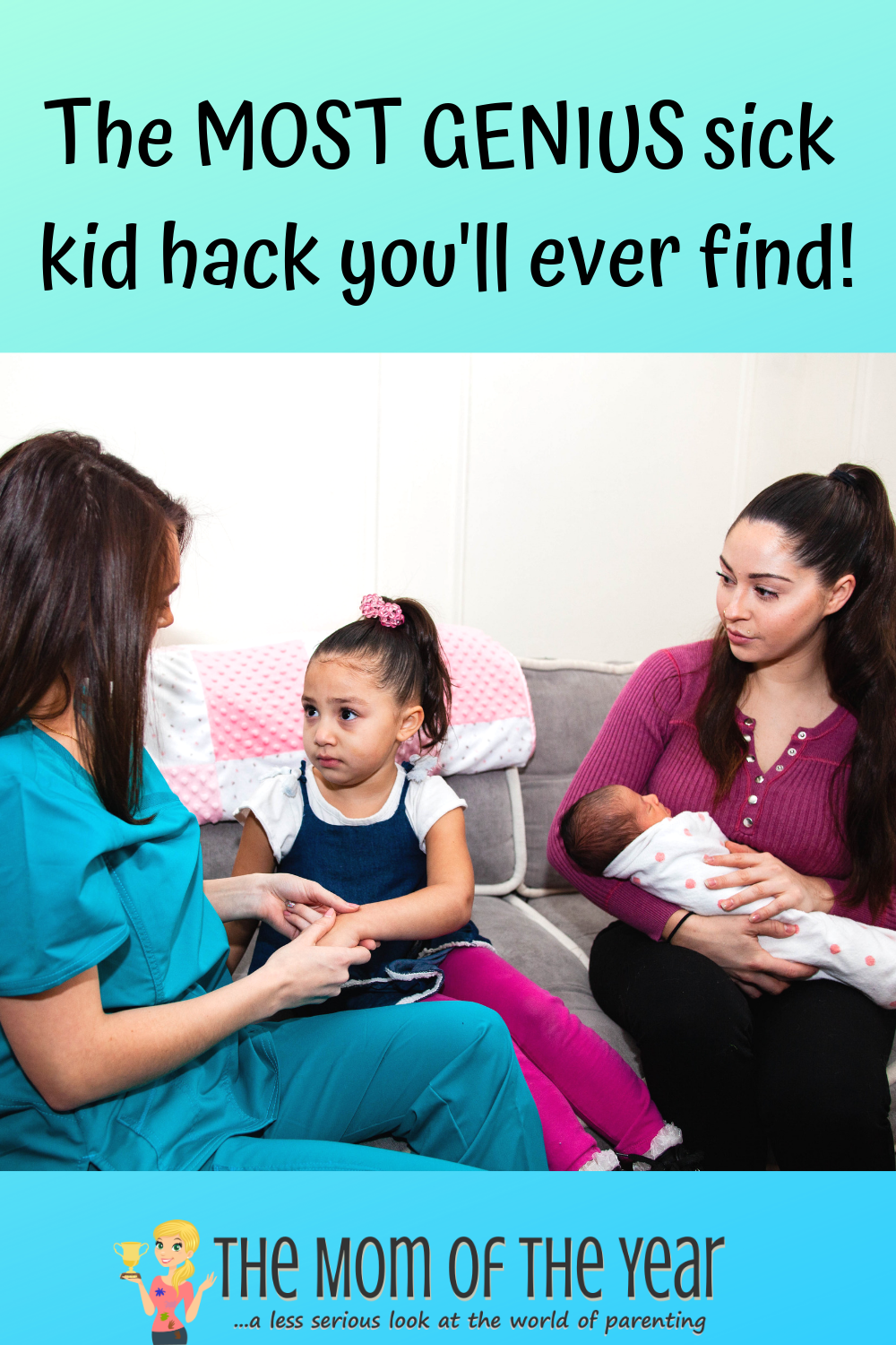The Most Genius Sick Kid Hack You'll Ever Find - The Mom of the Year