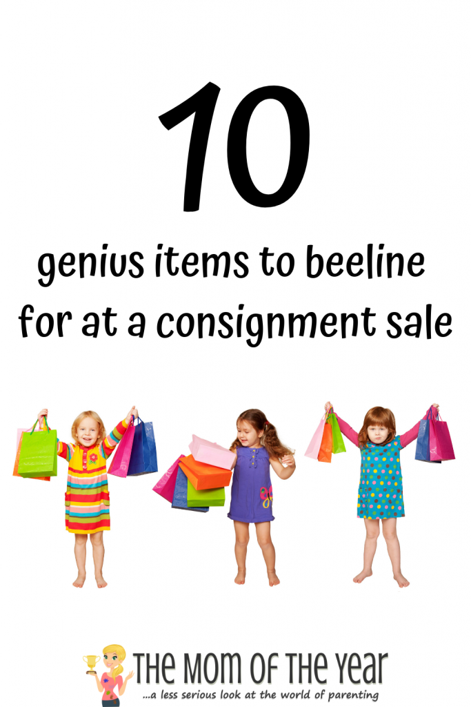 10 Items to First-Stop Shop at Consignment Sales - The Mom of the Year