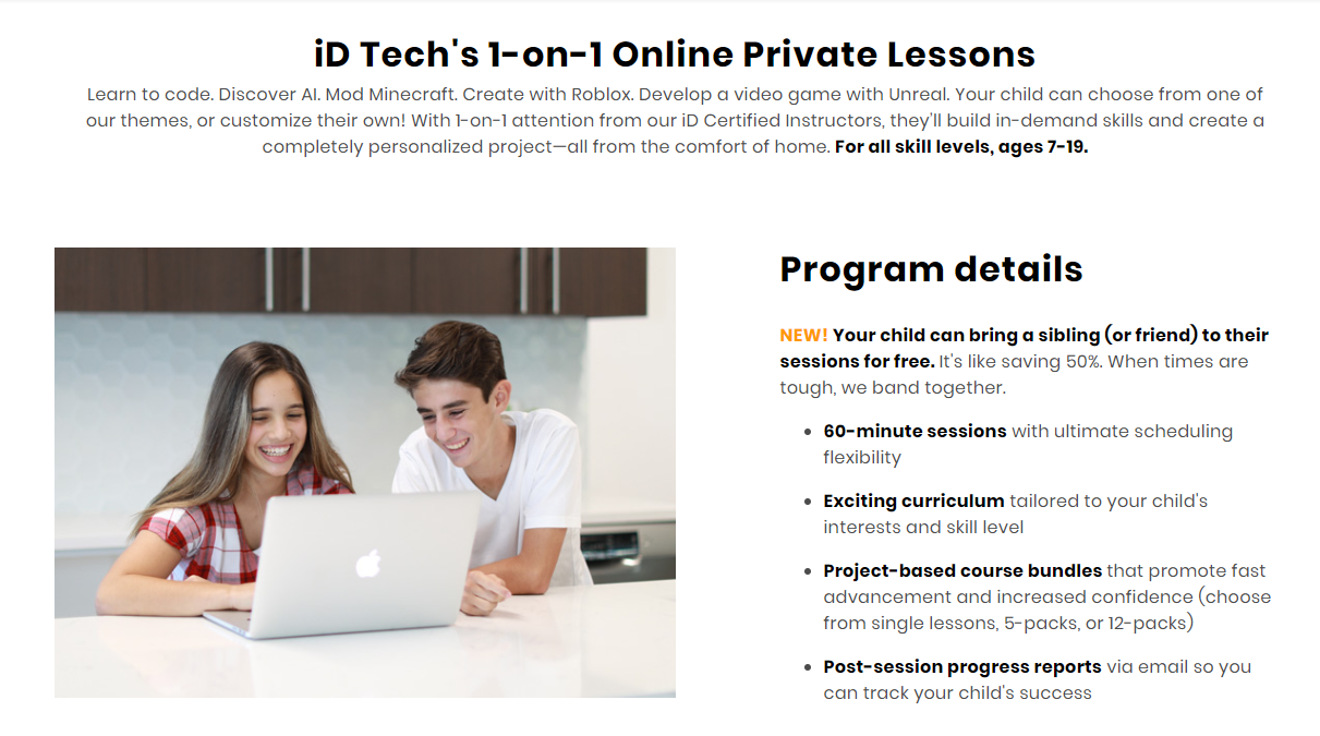 Go to Online Tech Camp with iD Tech - The Mom of the Year