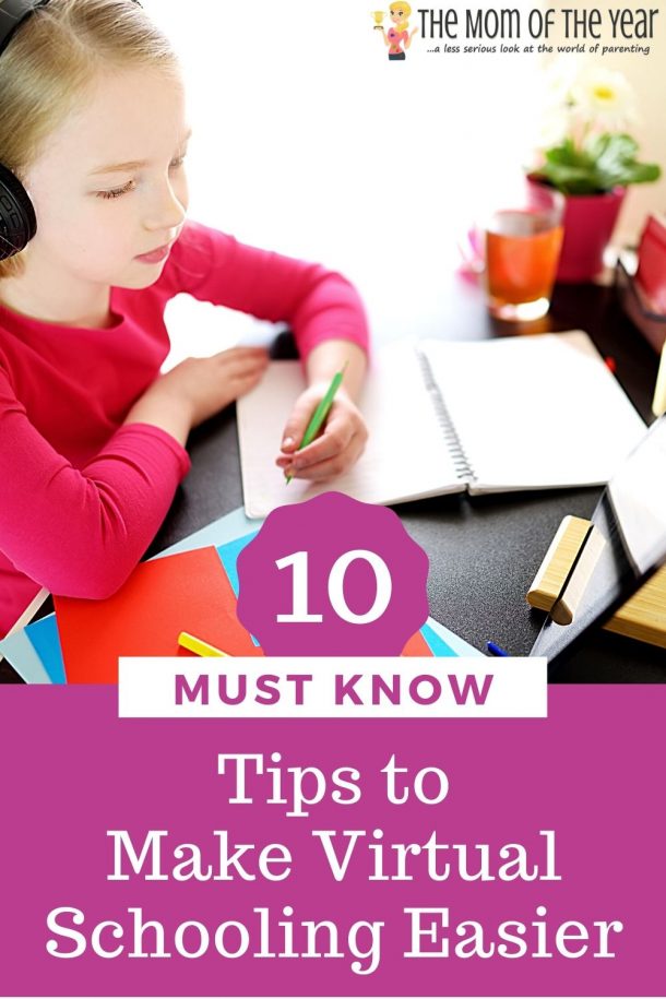 10 Must-Know Tips to Make Virtual Schooling Easier - The Mom of the Year